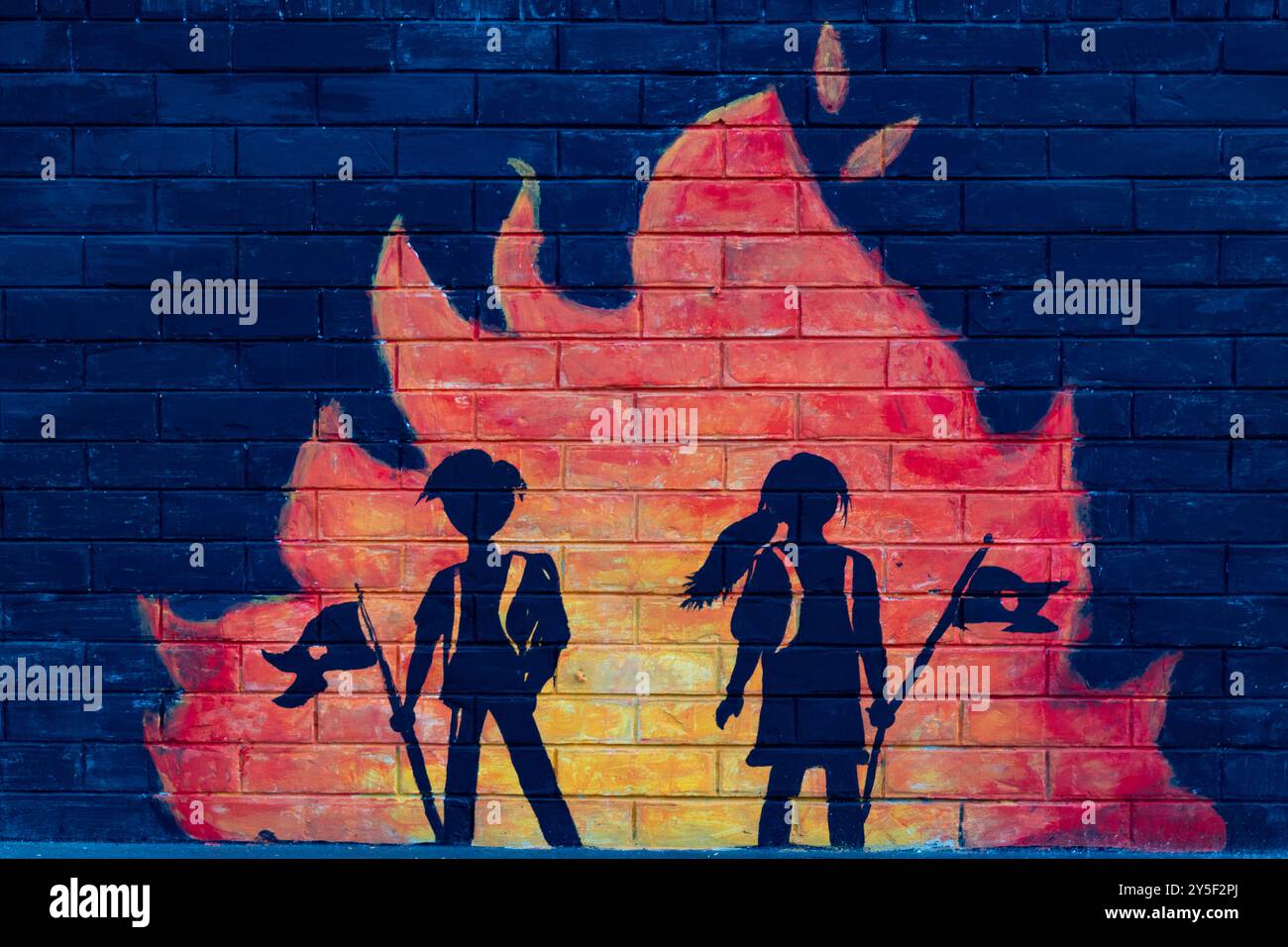 Bangladesh Student Protest Wall Art and Graffiti Stock Photo - Alamy