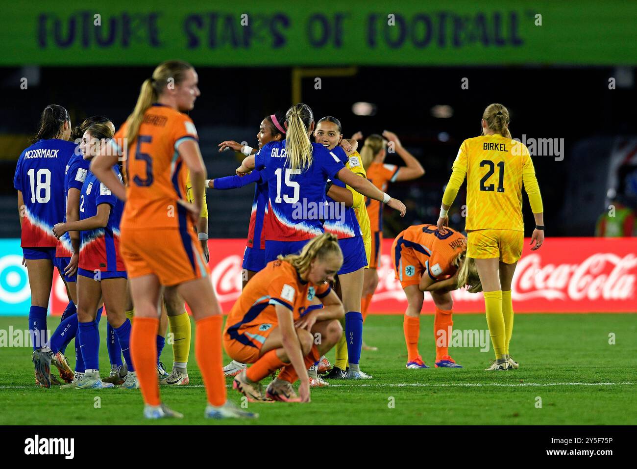 Bogota, Colombia. 21st Sep, 2024. Caroline Birkel, Heather Gilchrist ...