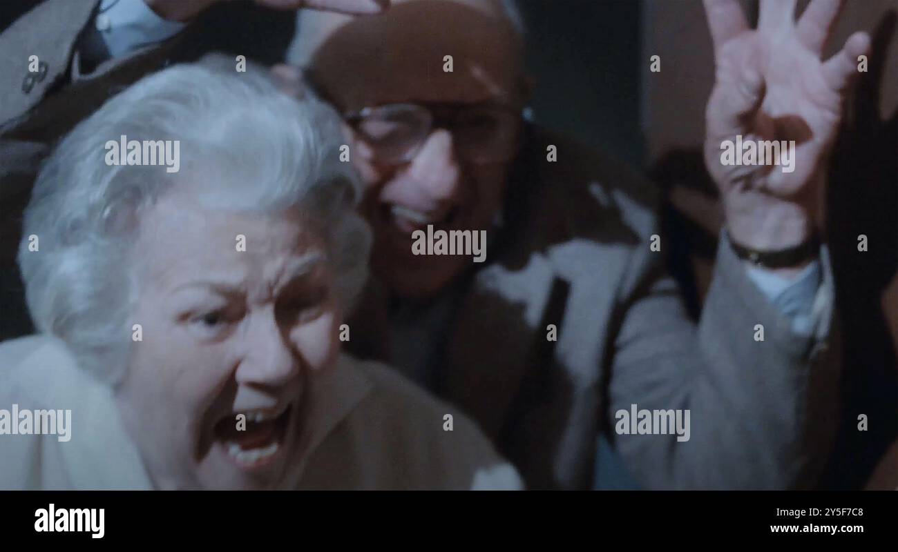 USA. Jeanne Bates and Dan Birnbaum in the 4K UHD version of Mulholland ...