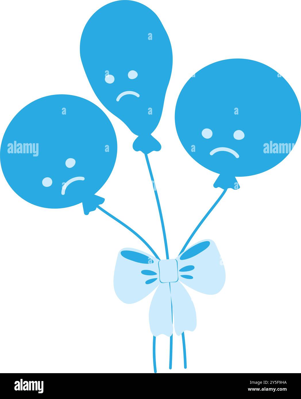 Sad smiley balls Stock Vector Images - Alamy