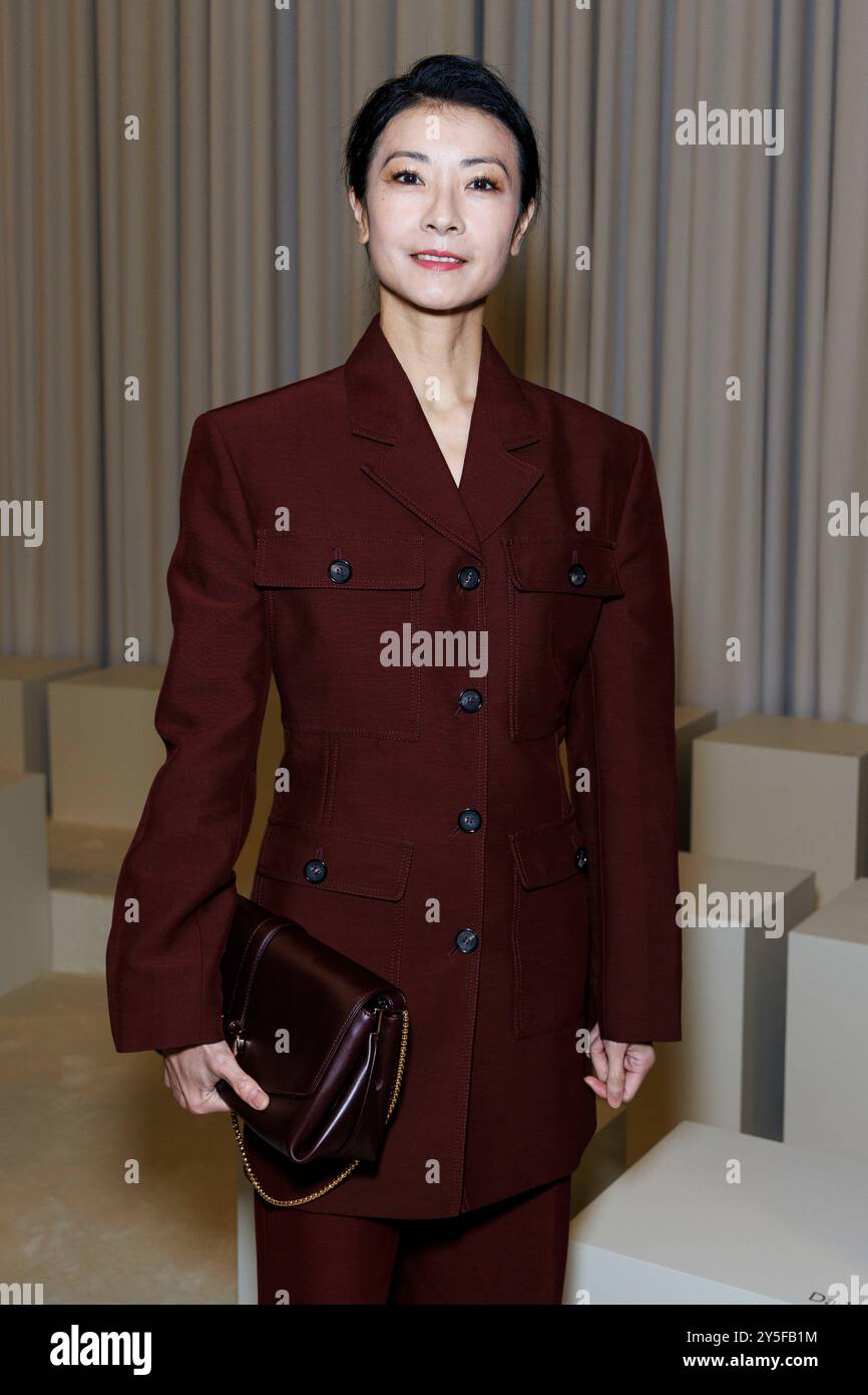 Milan, Italien. 21st Sep, 2024. Tan Yuan Yuan attends FERRAGAMO Spring ...