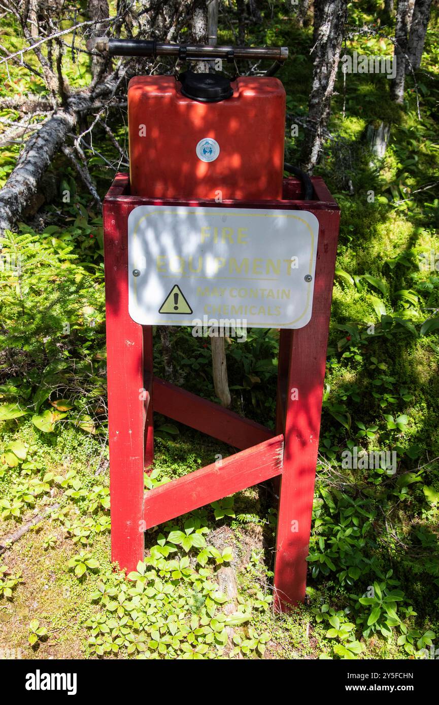 Newfoundland forest fire hi-res stock photography and images - Alamy