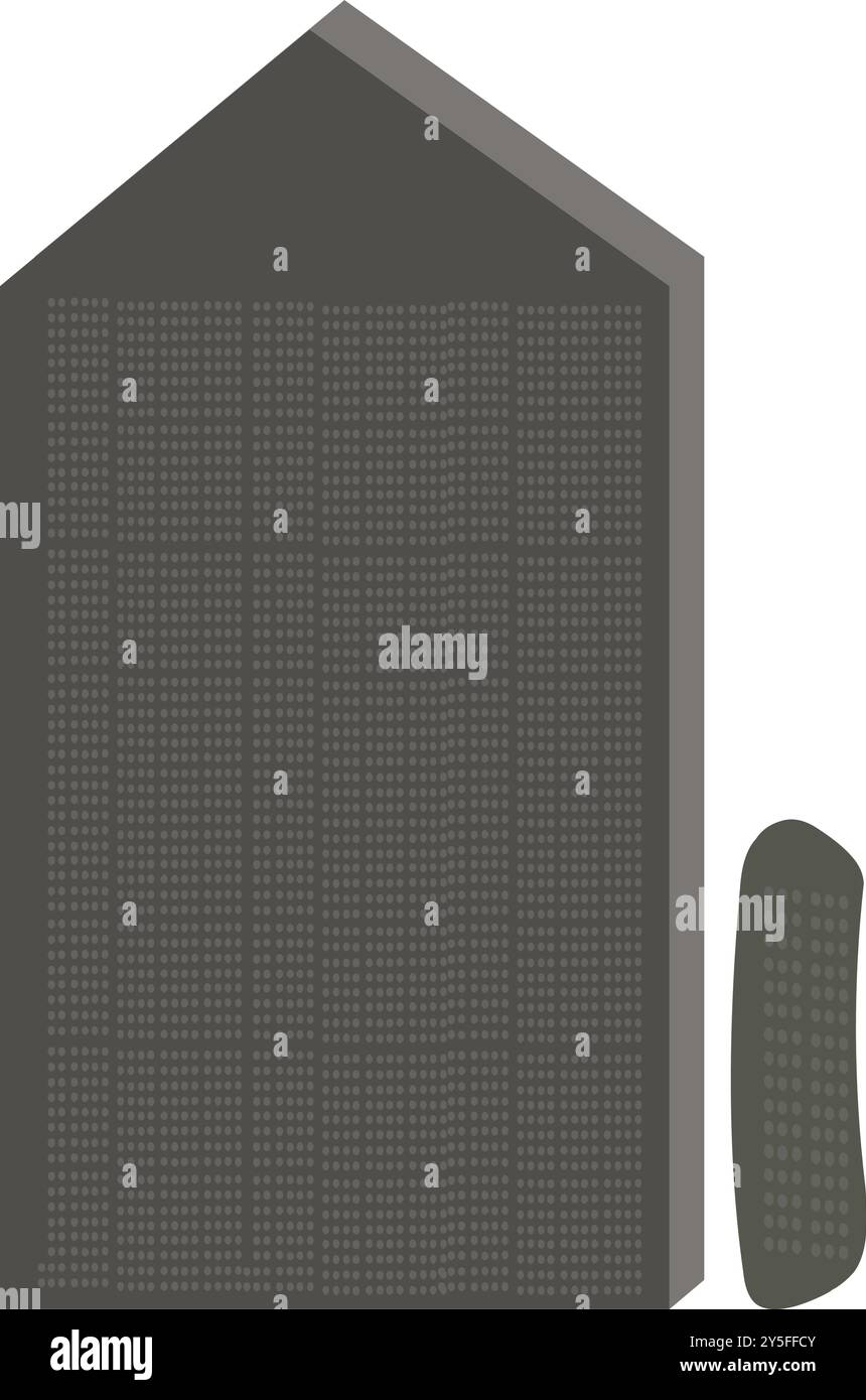 Hand Grinder stones vector illustration. Indian traditonal Grinding ...