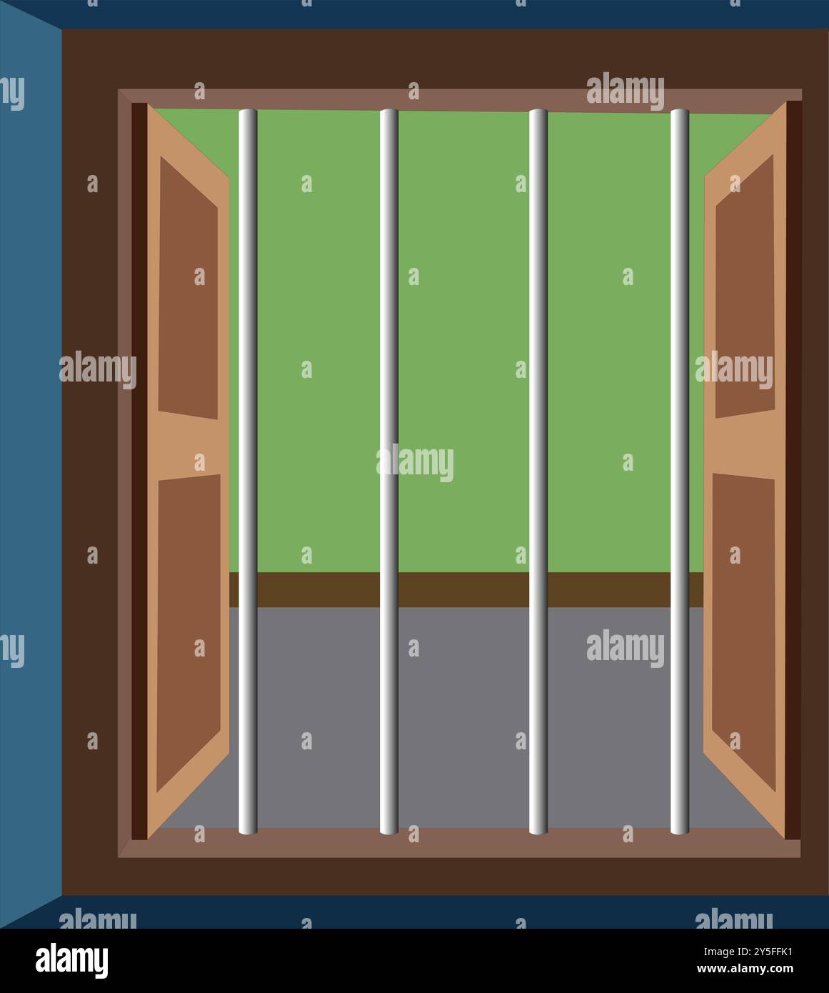 Open window design vector illustration.village house window isolated on ...
