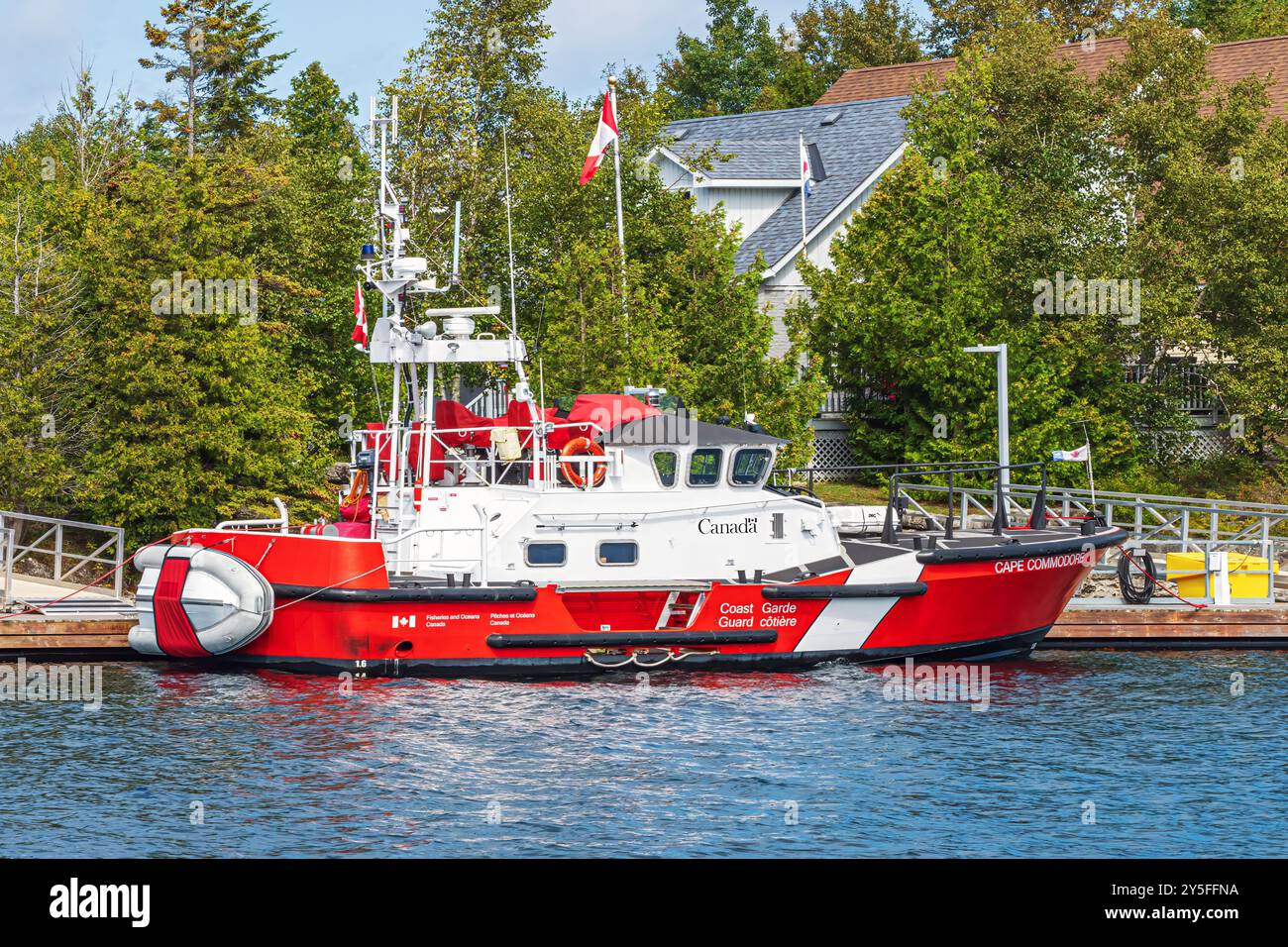 The Canadian Coast Guard Ship Cpe commodore is a Cape Class Motor ...
