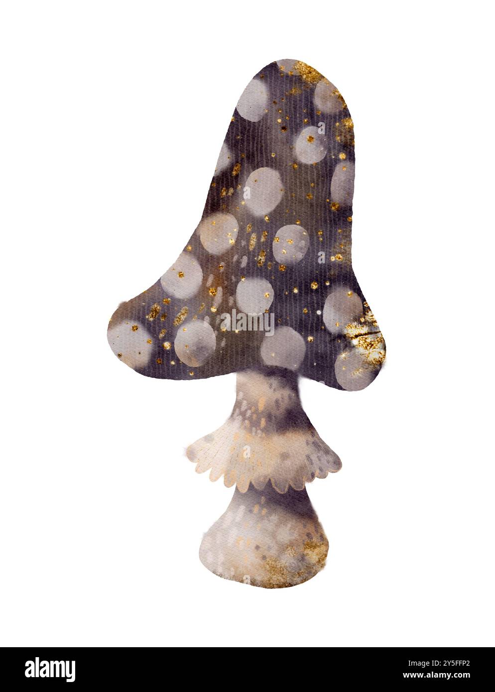 A striking and vibrant mushroom sculpture that showcases a variety of ...