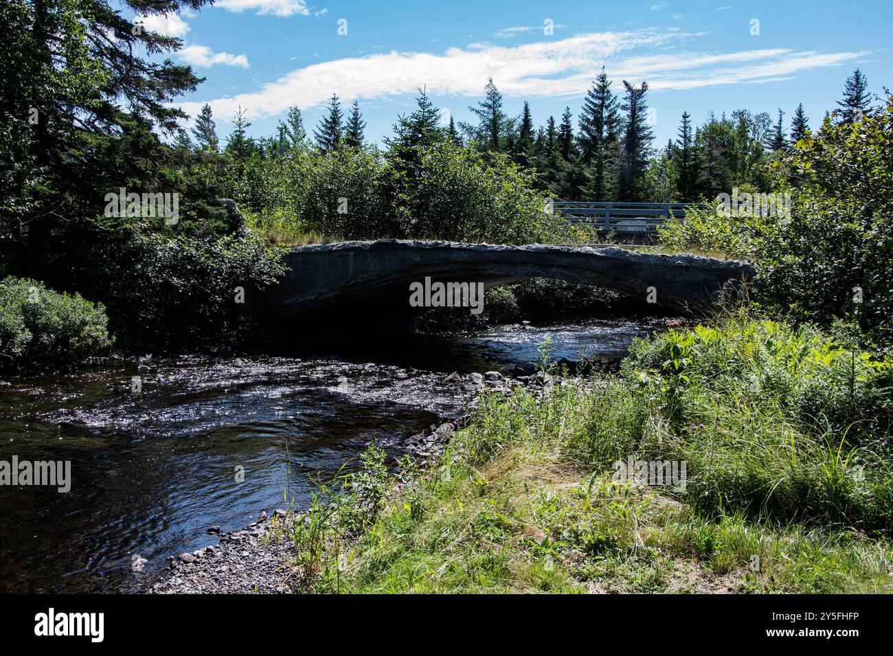 Abandoned dilapidated bridge at Connie's Corner in Mount Carmel ...
