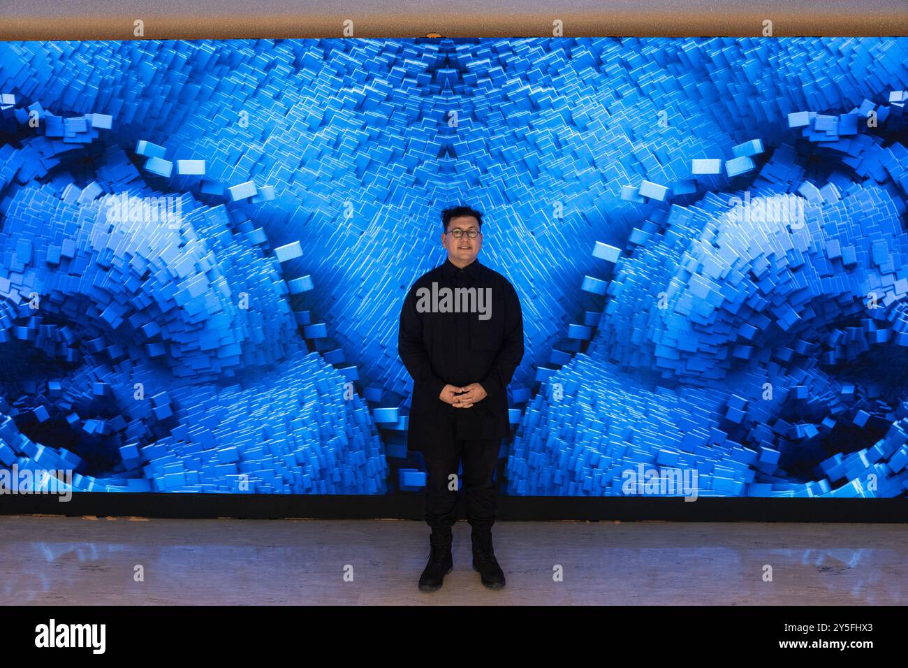 Artist Refik Anadol, creator of AI-powered art installation called ...