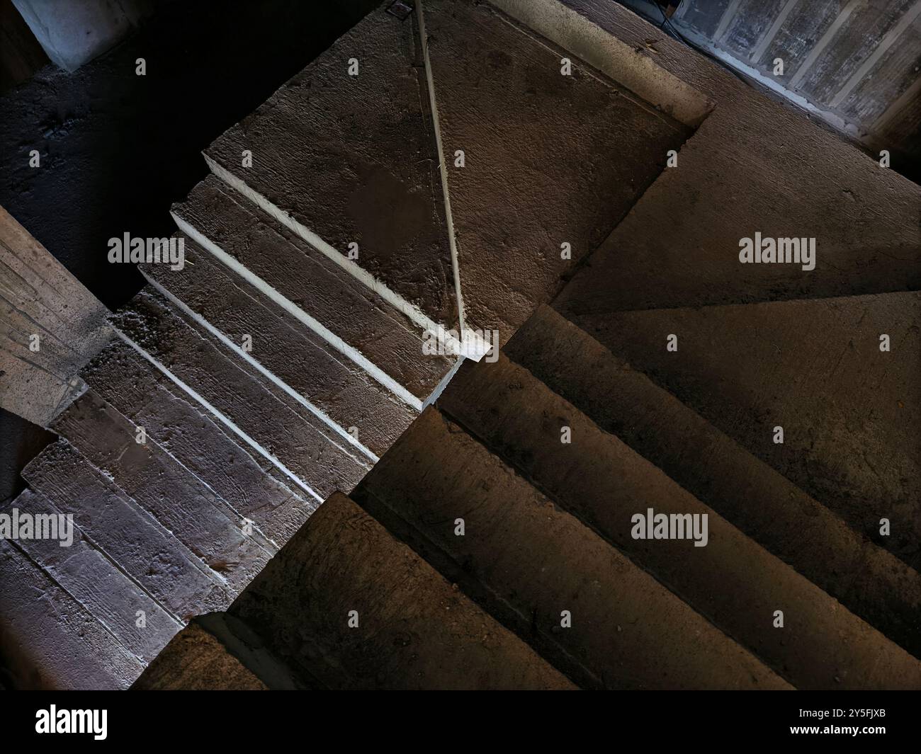 A well constructed set of stairs with concrete elements Stock Photo - Alamy