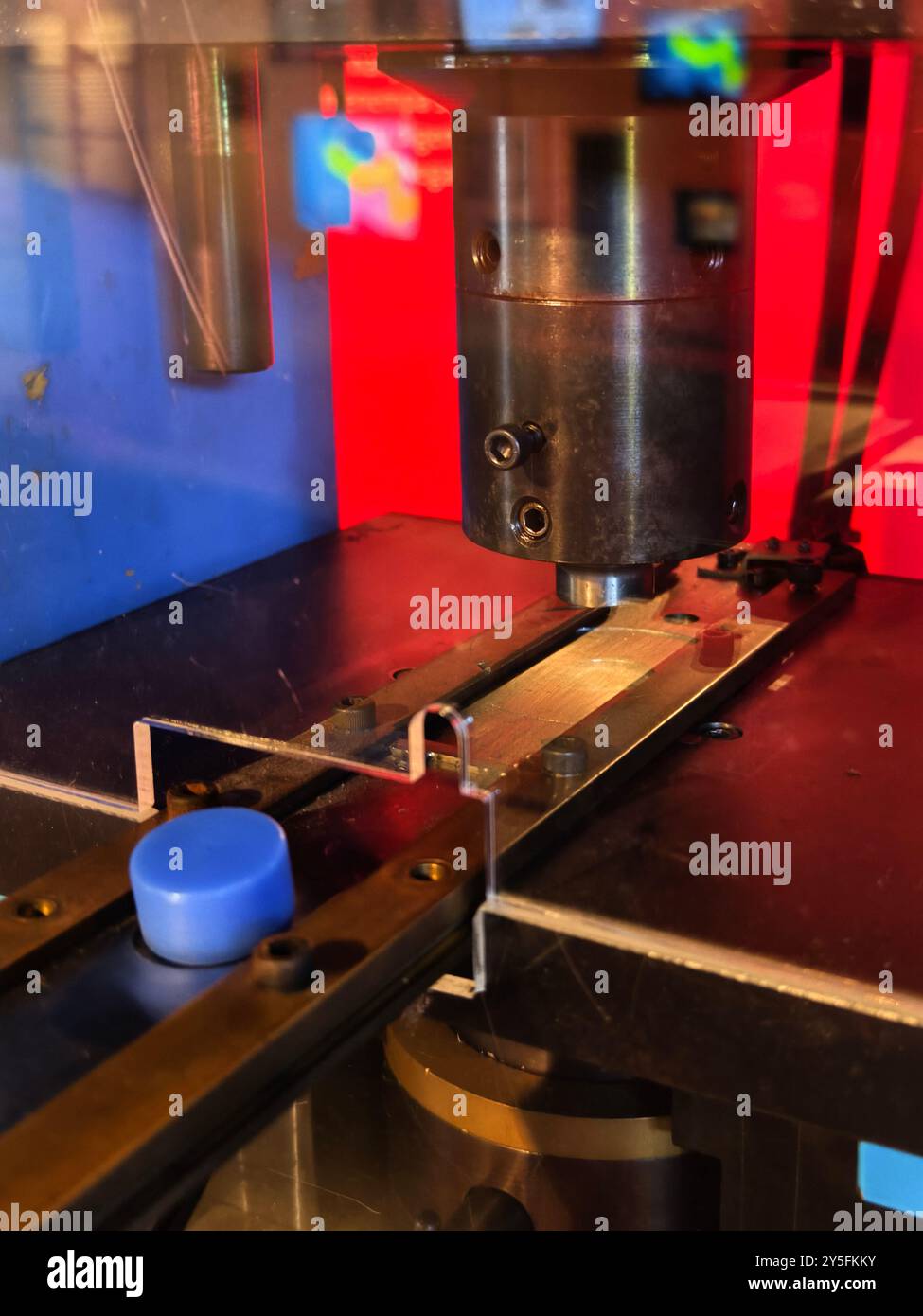 Old coin press machine in the museum Stock Photo - Alamy