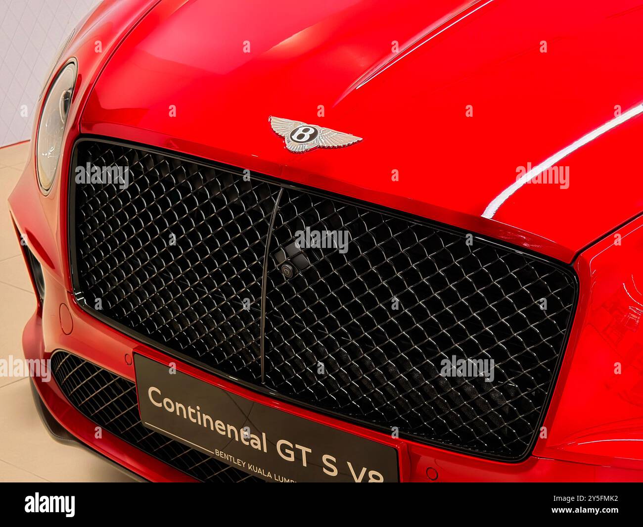 KUALA LUMPUR, MALAYSIA - AUGUST 20, 2024: Bentley car showroom in Kuala ...