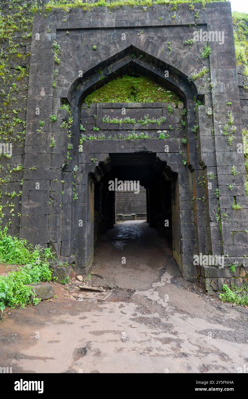Kolhapur , India - 8 September 2024 Ruins of Konkan Darwaja (Konkan ...