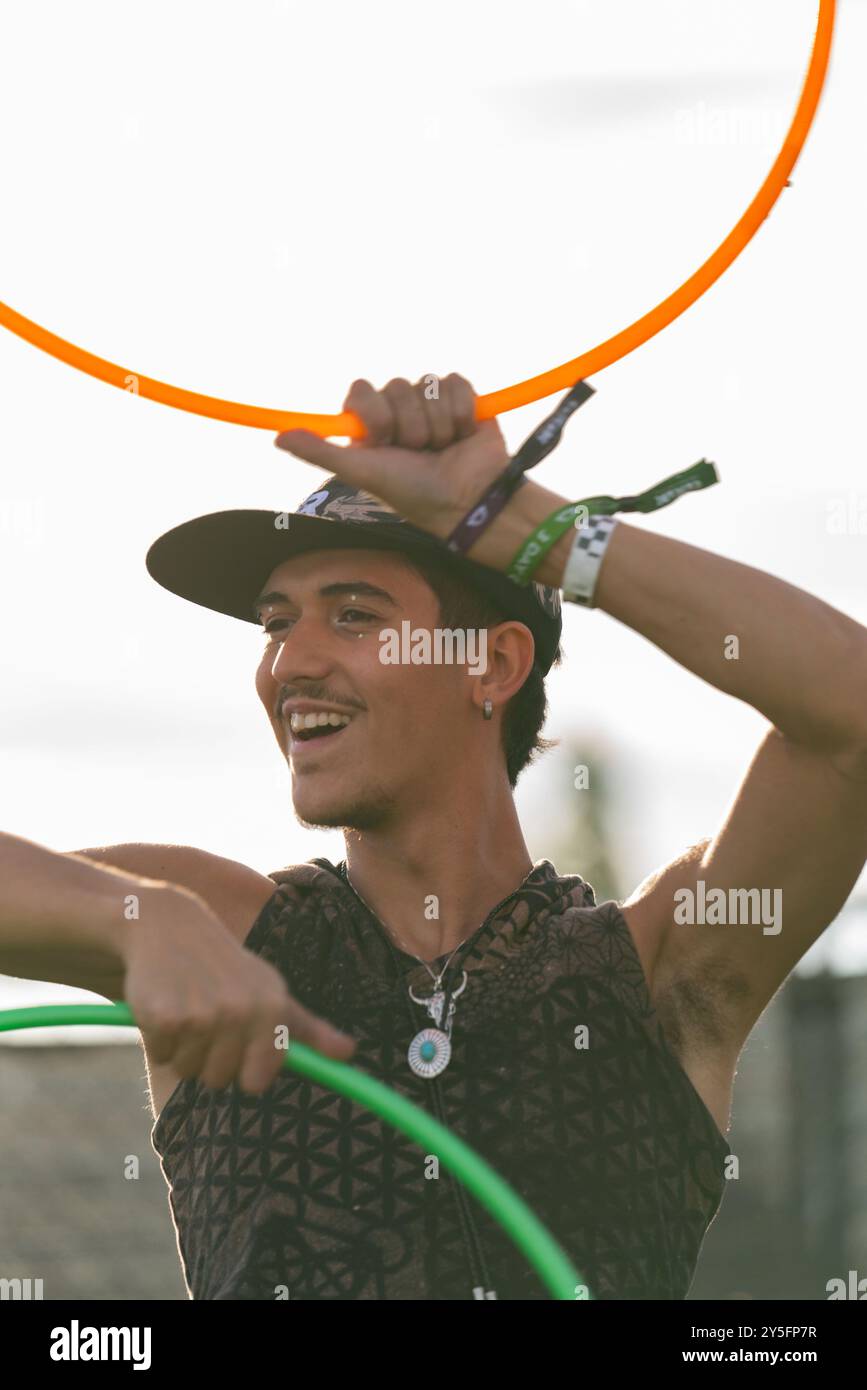 Atmosphere at the 2024 Cascade Equinox Festival on September 20, 2024 ...