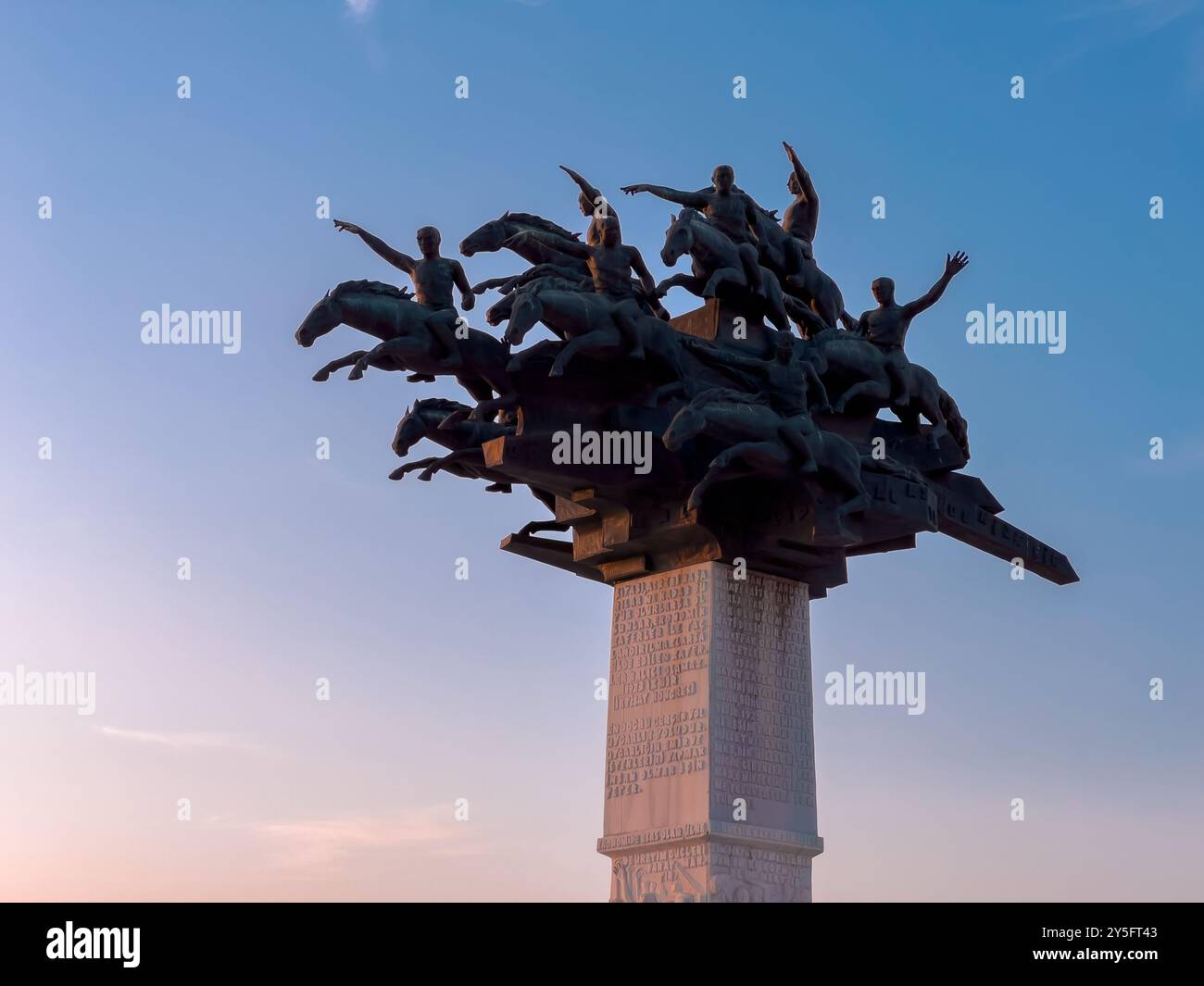 Izmir, Turkey - July 3, 2024: The Republic Tree Statue in Izmir ...