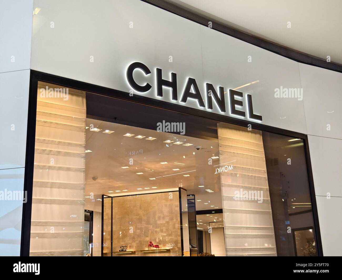 KUALA LUMPUR, MALAYSIA - AUGUST 28, 2024: Chanel brand retail shop in ...