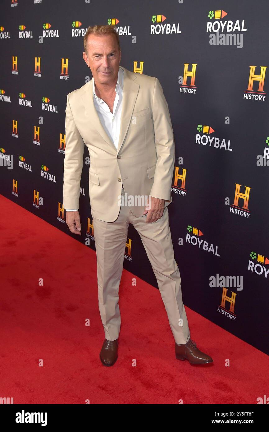 Kevin Costner beim 'History Channel's HISTORYTalks' Event im Academy ...