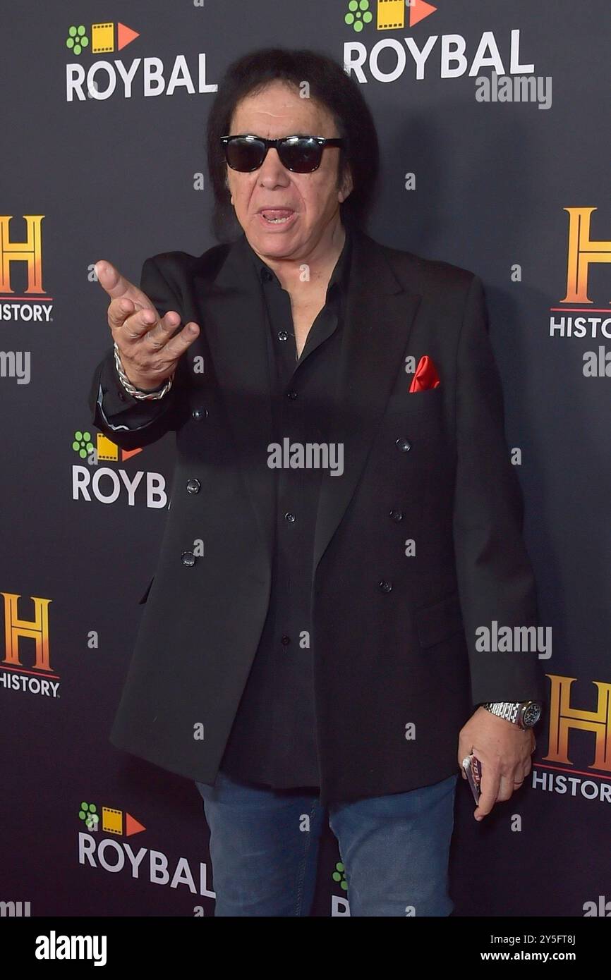 Gene Simmons von Kiss beim 'History Channel's HISTORYTalks' Event im ...