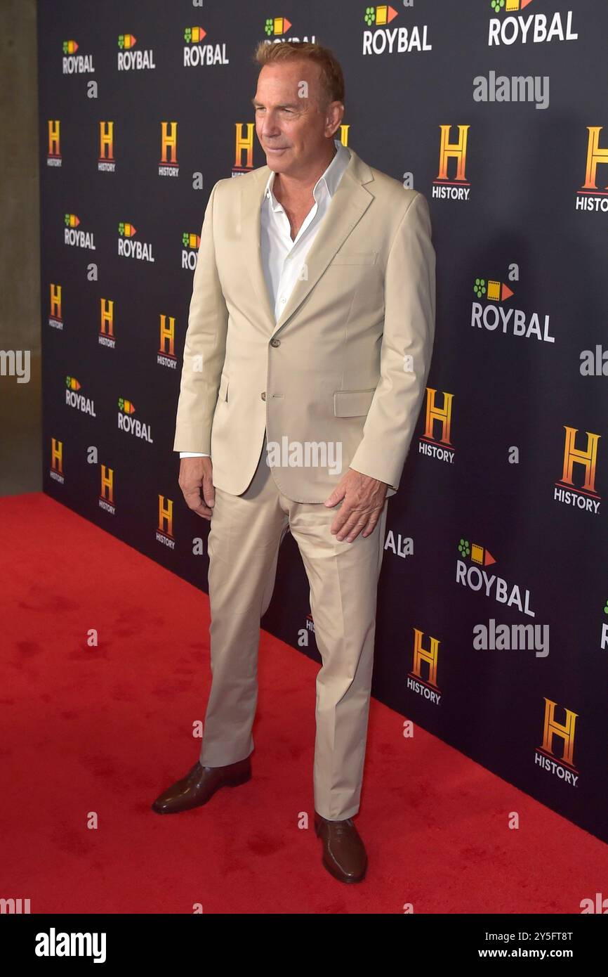 Kevin Costner beim 'History Channel's HISTORYTalks' Event im Academy ...