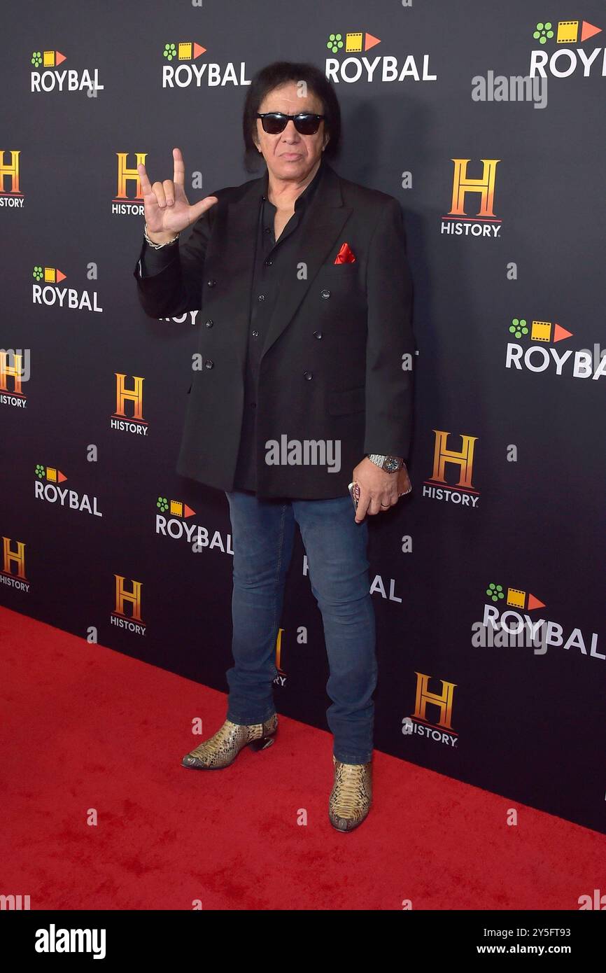 Gene Simmons von Kiss beim 'History Channel's HISTORYTalks' Event im ...