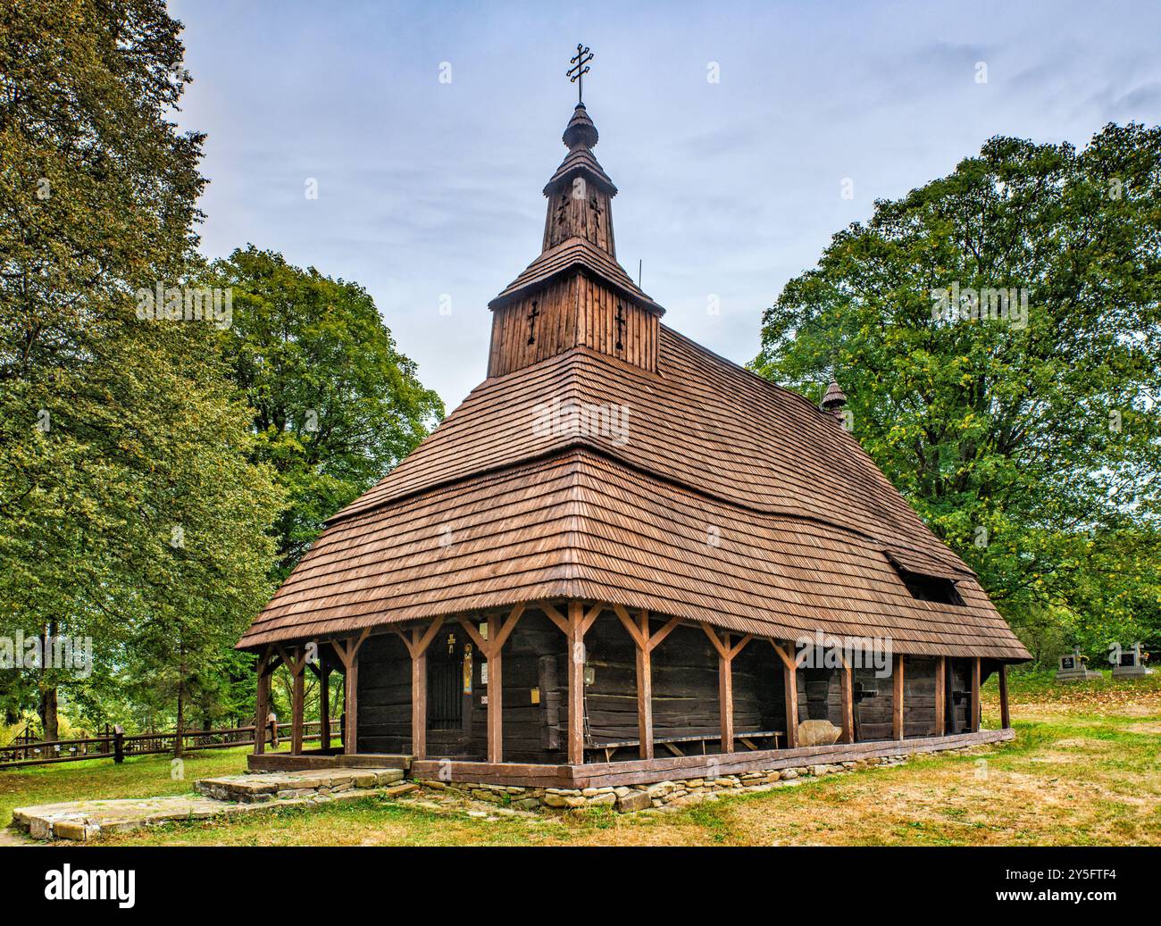 St Michael the Archangel Church, Greek Catholic, wooden, 17th cent ...
