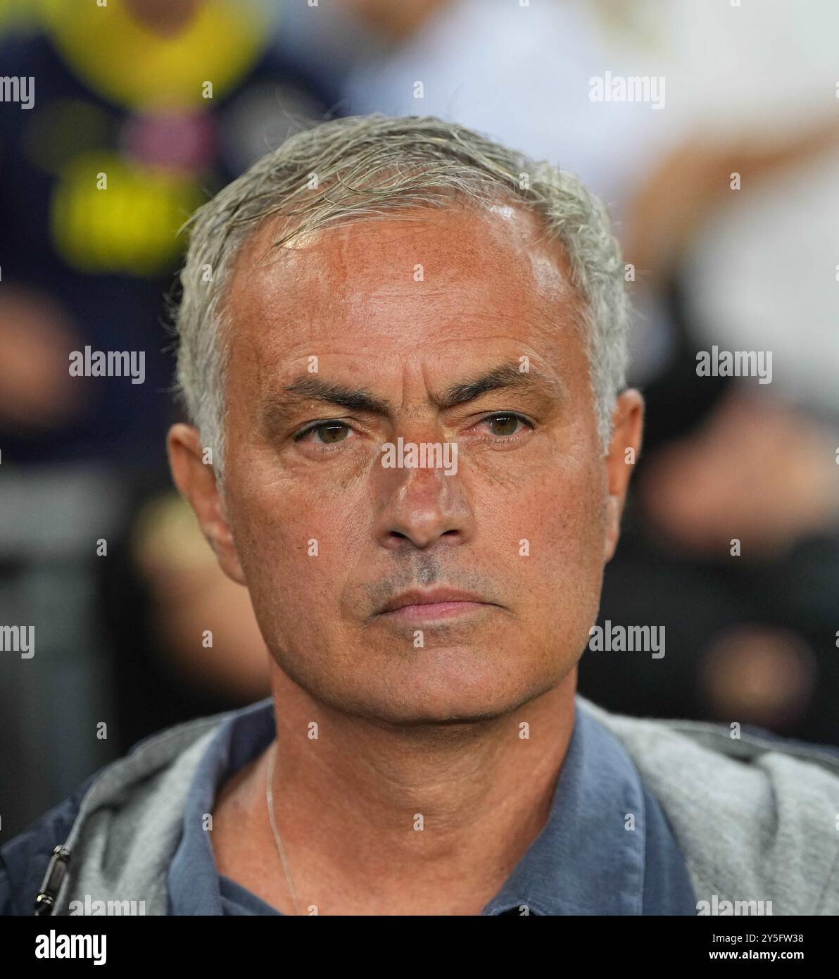 September 21 2024: José Mourinho of Fenerbahce looks on during a Turkey ...