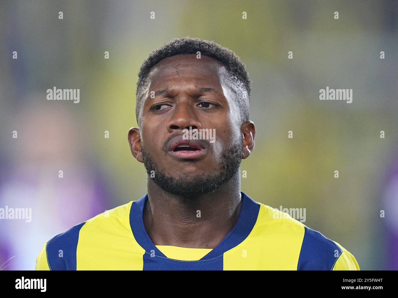 September 21 2024: Fred of Fenerbahce looks on during a Turkey SÃ¼per ...