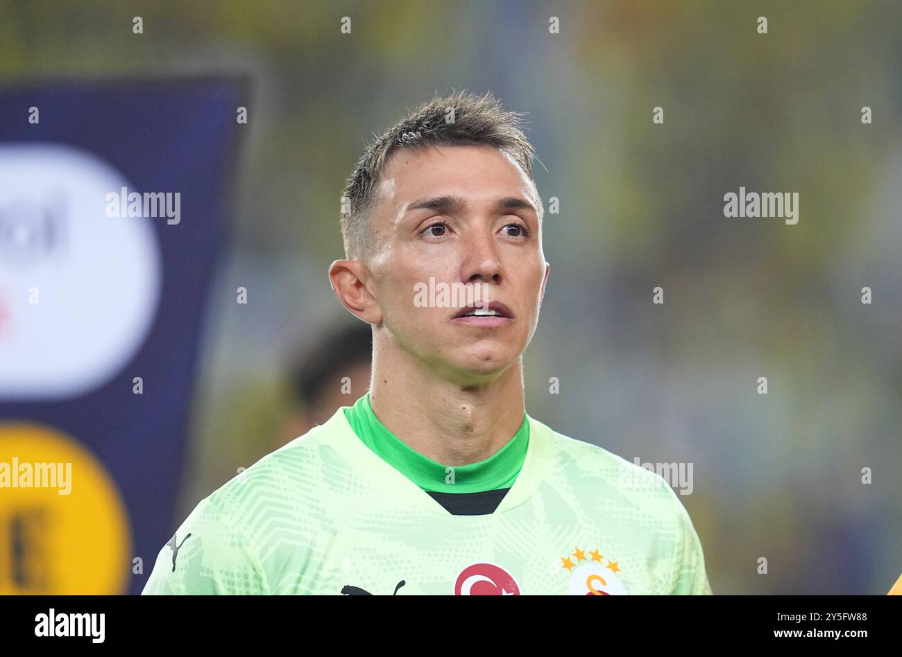 September 21 2024: Fernando Muslera of Galatasaray looks on during a ...