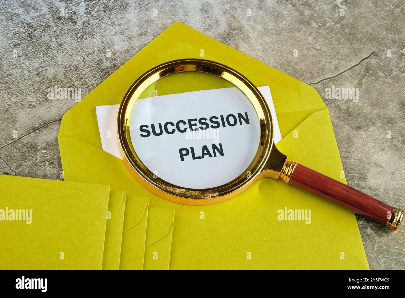 SUCCESSION PLAN word alphabet letters in a letter sticking out of a ...