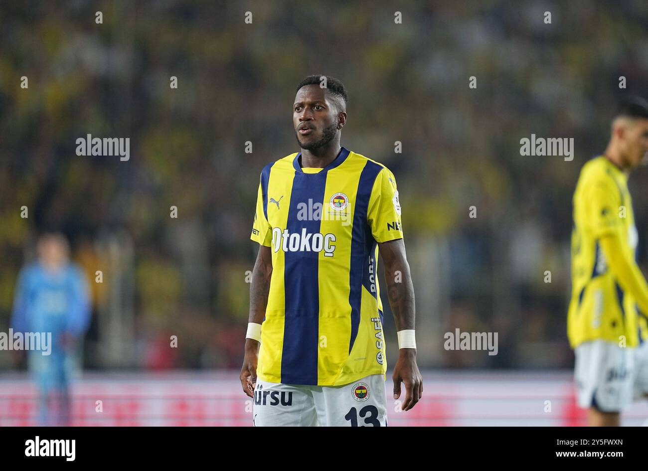 September 21 2024: Fred of Fenerbahce looks on during a Turkey SÃ¼per ...