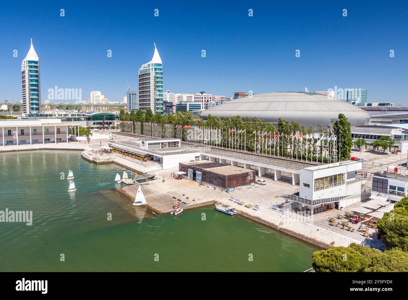 Parque das Nações - Park of the Nations -, Lisboa, Portugal Stock Photo ...