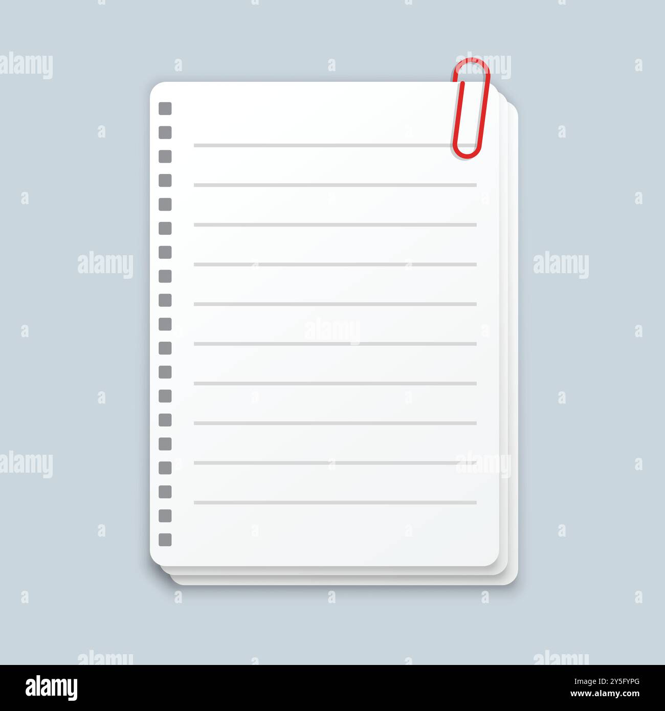 Exercise book paper page lines hi-res stock photography and images - Alamy