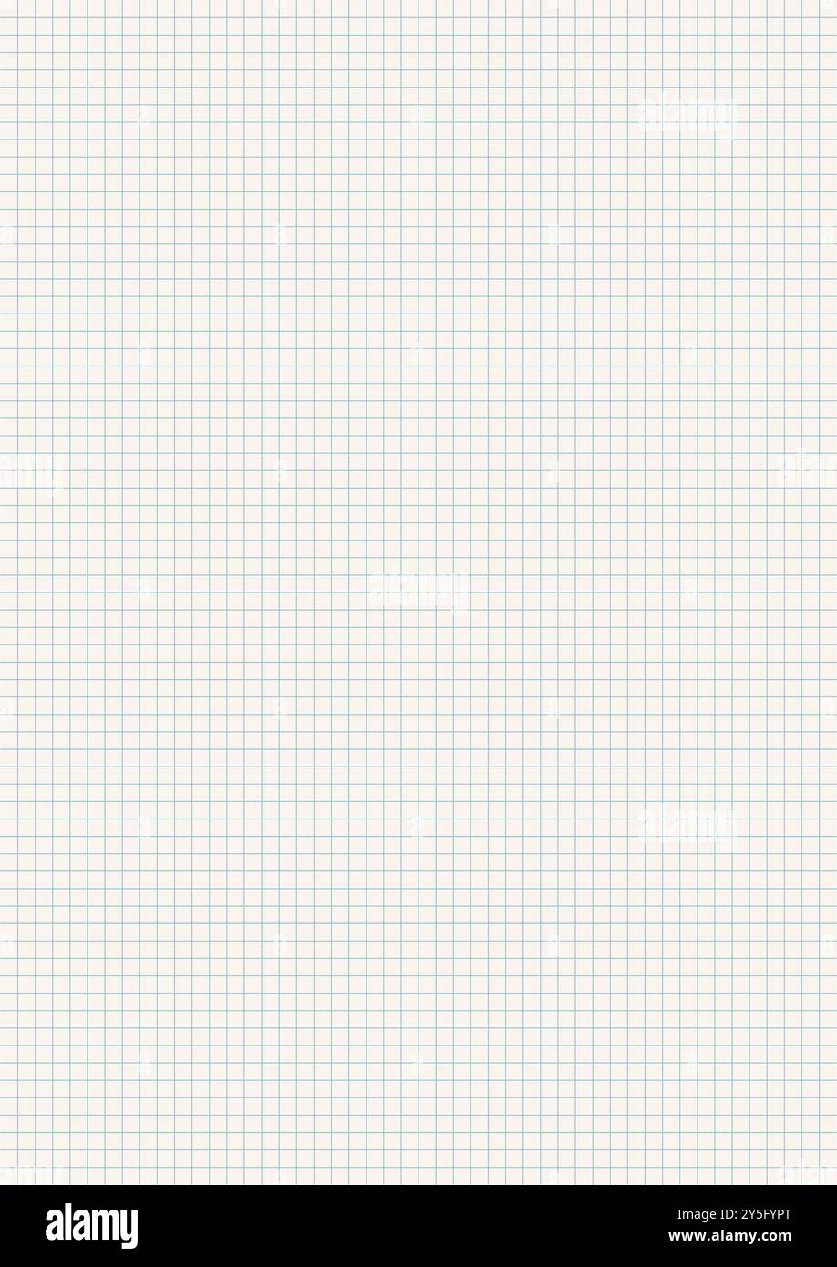 Paper page in flat style. Sheet with lines and grid vector illustration ...