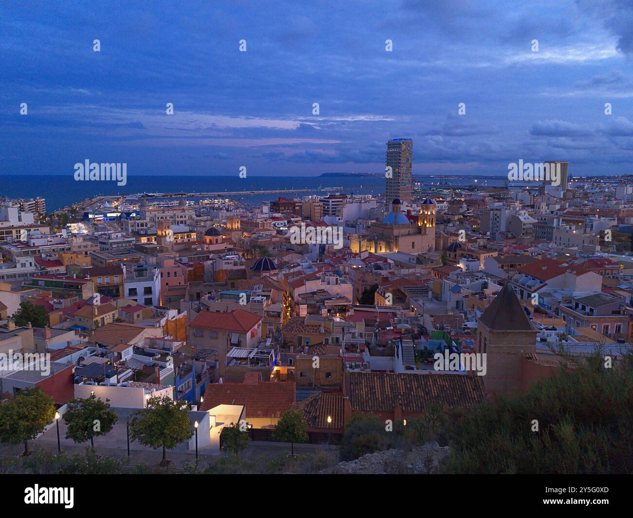Alicante, Spain. September 20, 2024: Views of the city of Alicante at ...