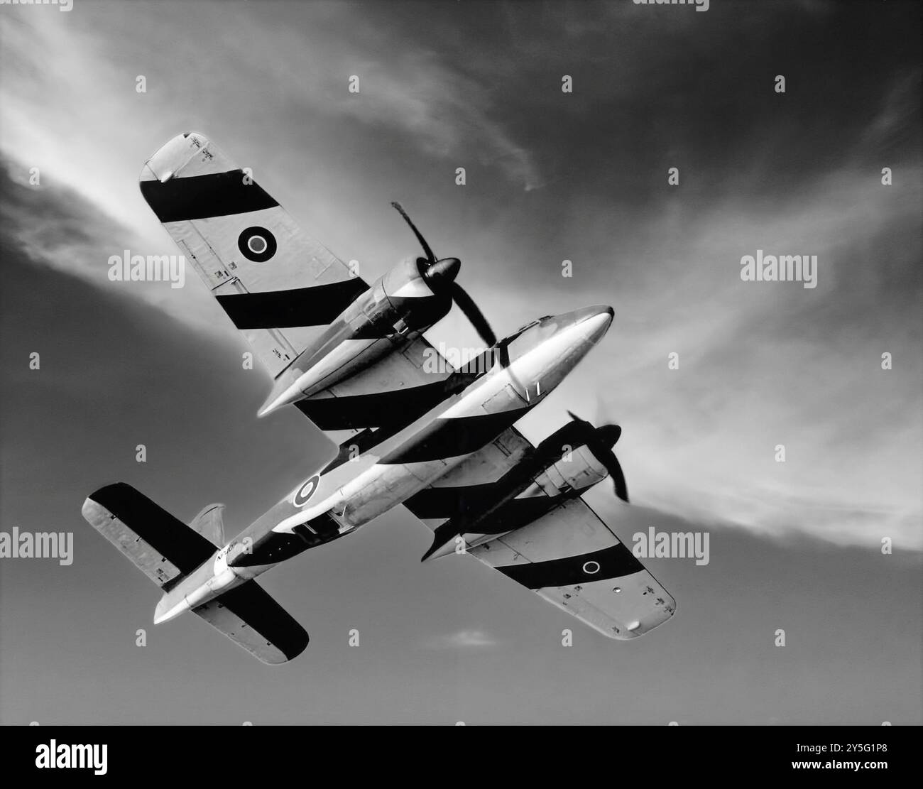 The Miles M.33 Monitor was a twin-engined British target tug aircraft ...