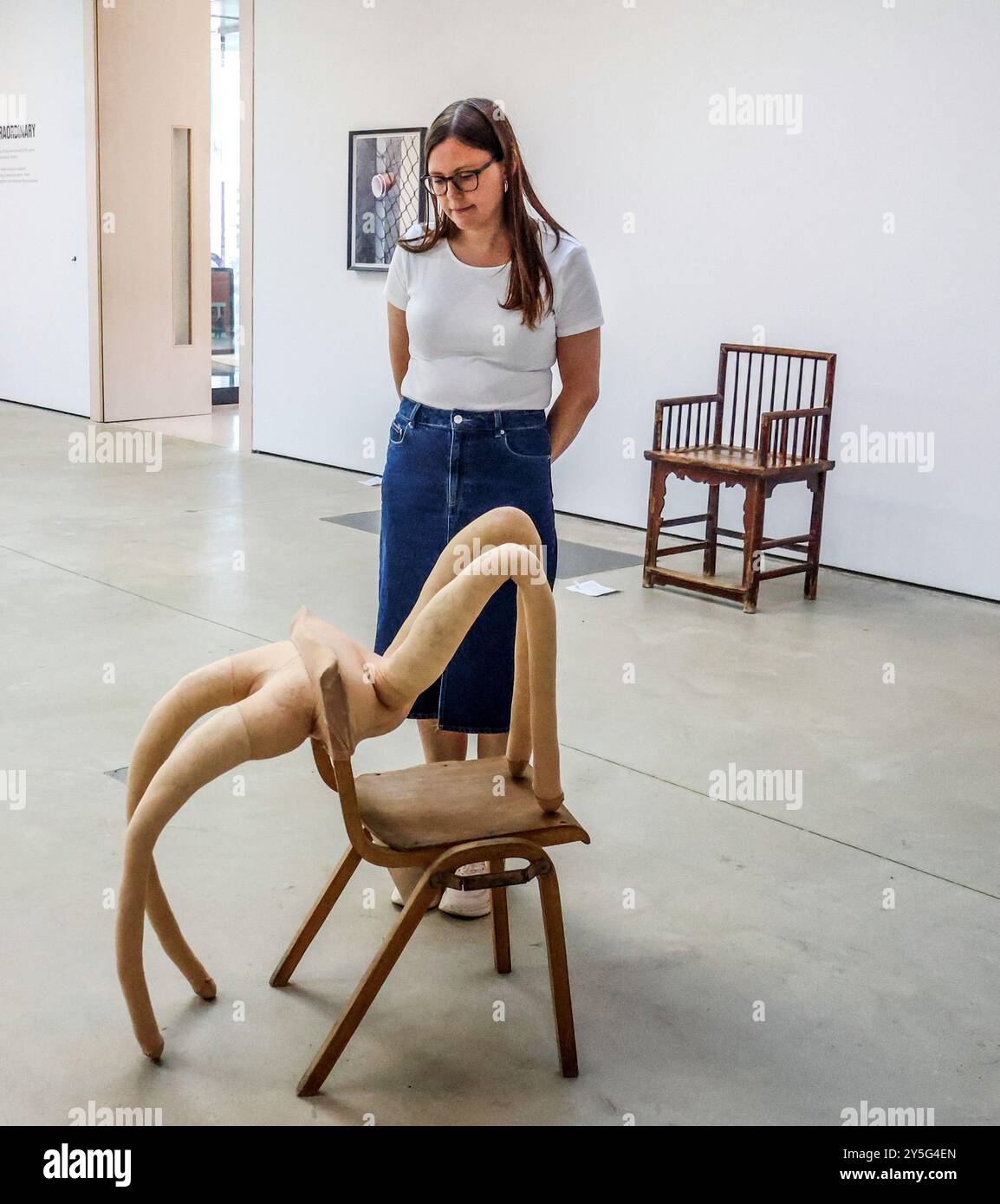 Hastings Contemporary, East Sussex 22 Sep 2024 (F) Sarah Lucas, Grace ...