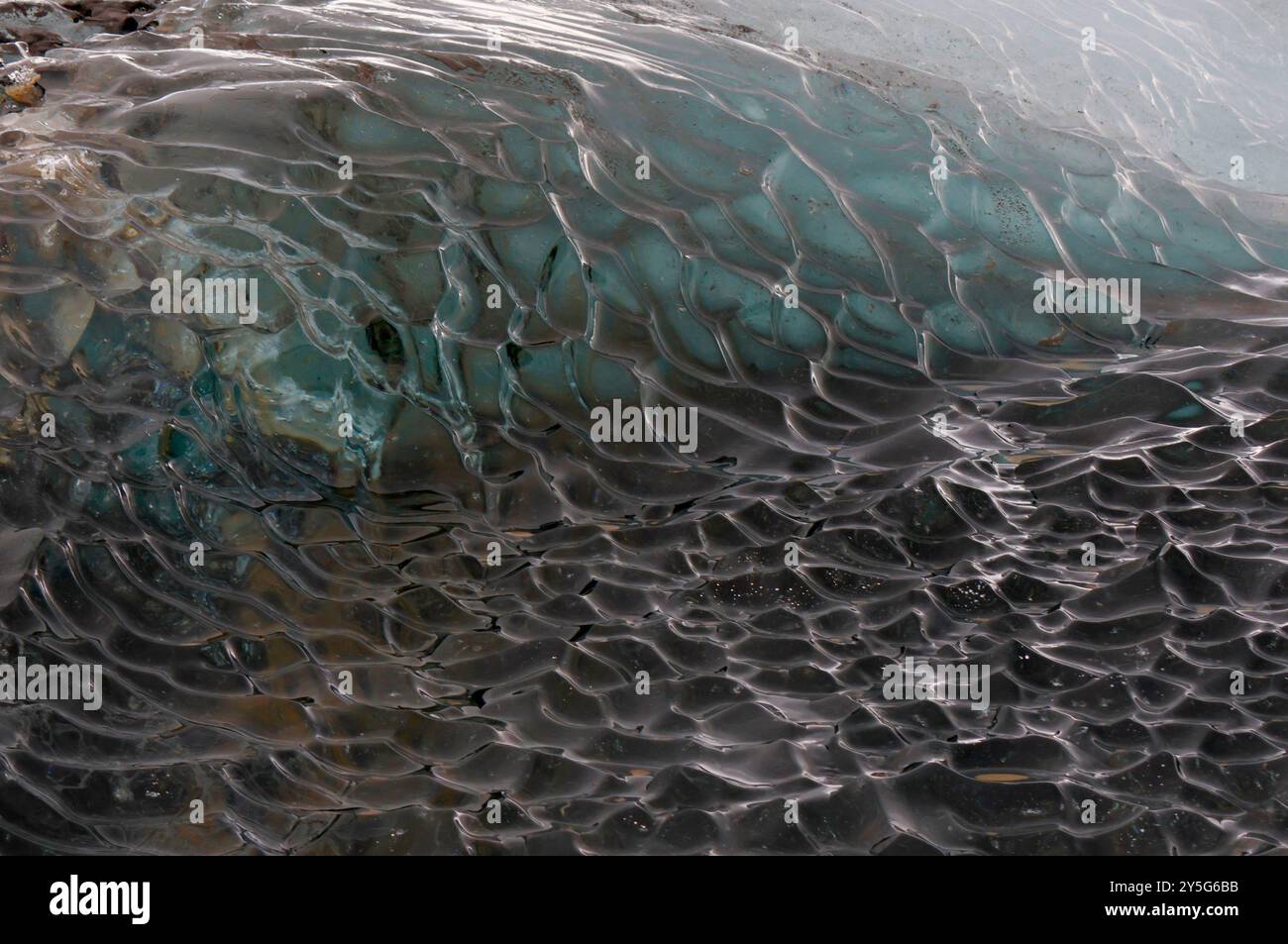 The shapes and colors of ice Stock Photo - Alamy