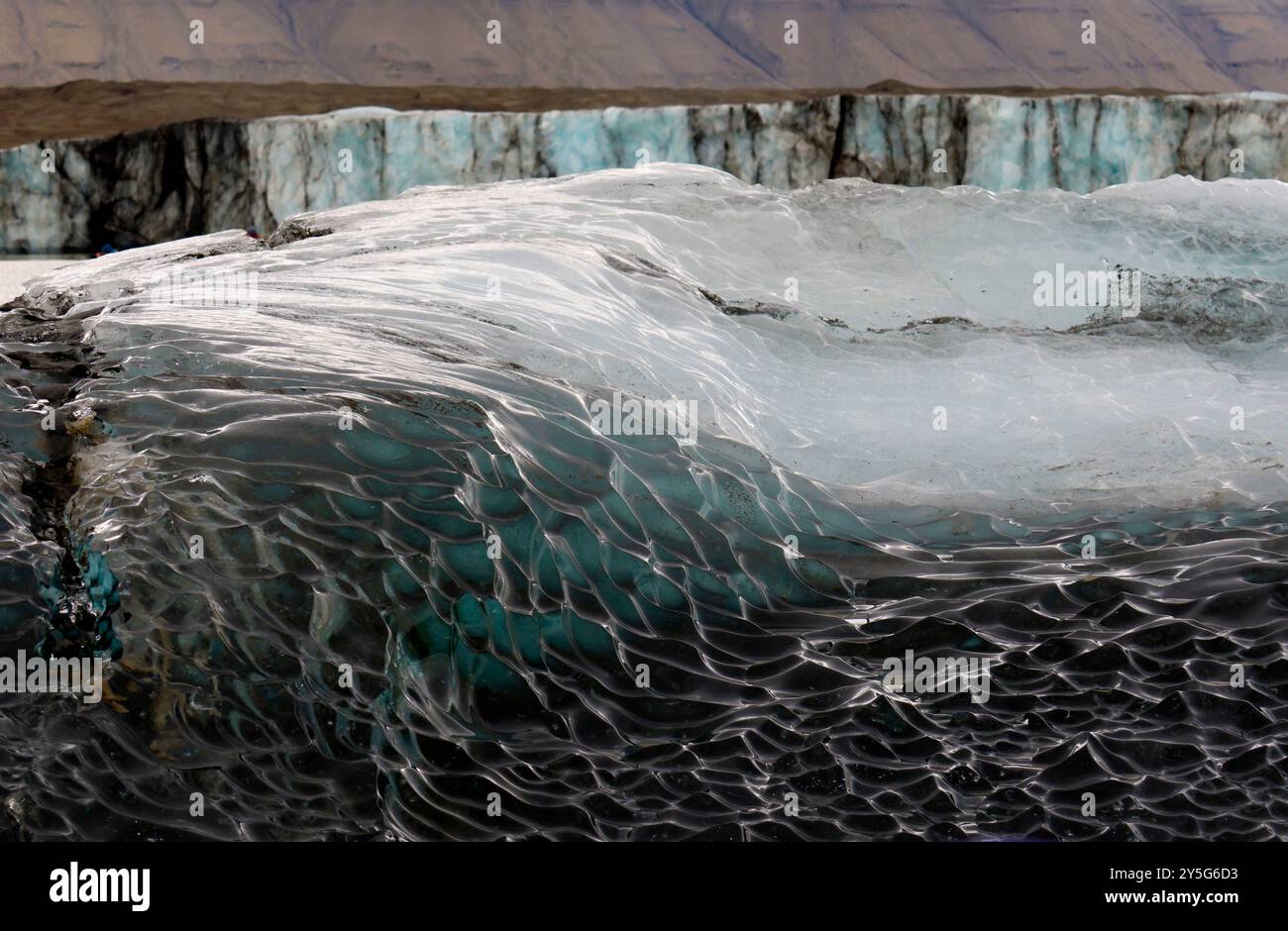 The shapes and colors of ice Stock Photo - Alamy