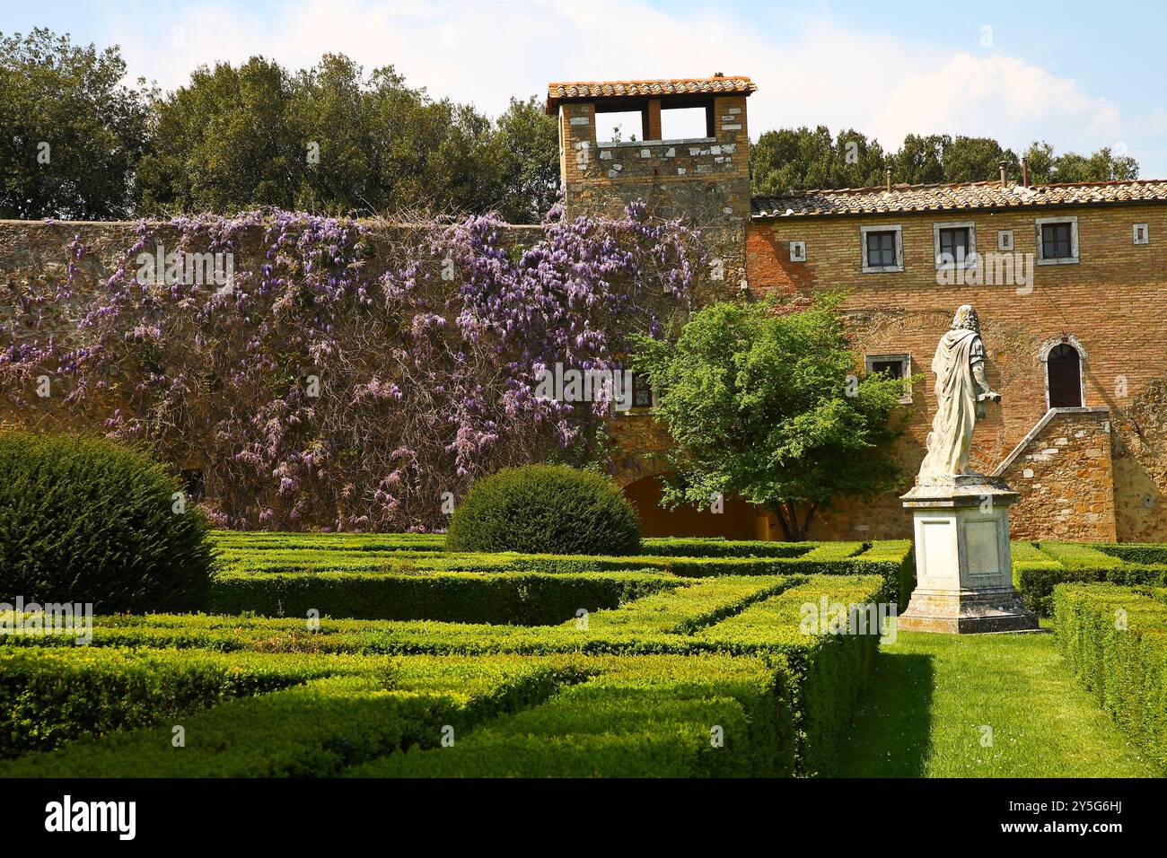 the sixteenth-century gardens created by Diomede Leoni and named in his ...