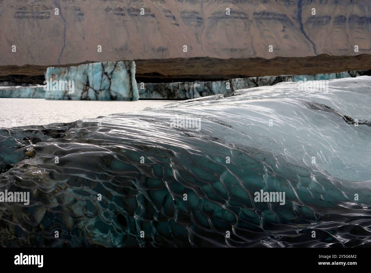 The shapes and colors of ice Stock Photo - Alamy