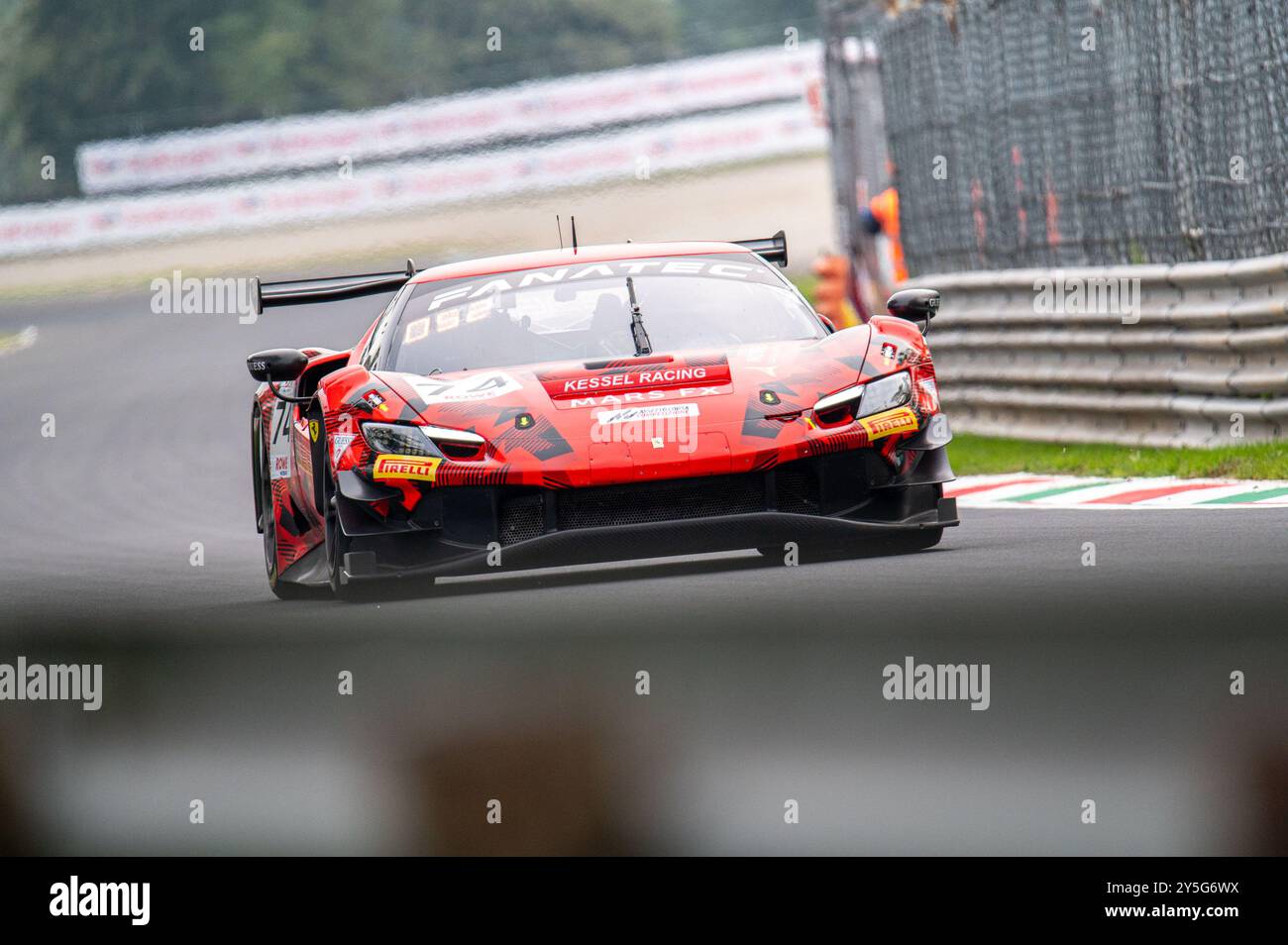 Ashish PATEL, Ben TUCK, Alex FONTANA, of a team Kessel Racing, on a ...