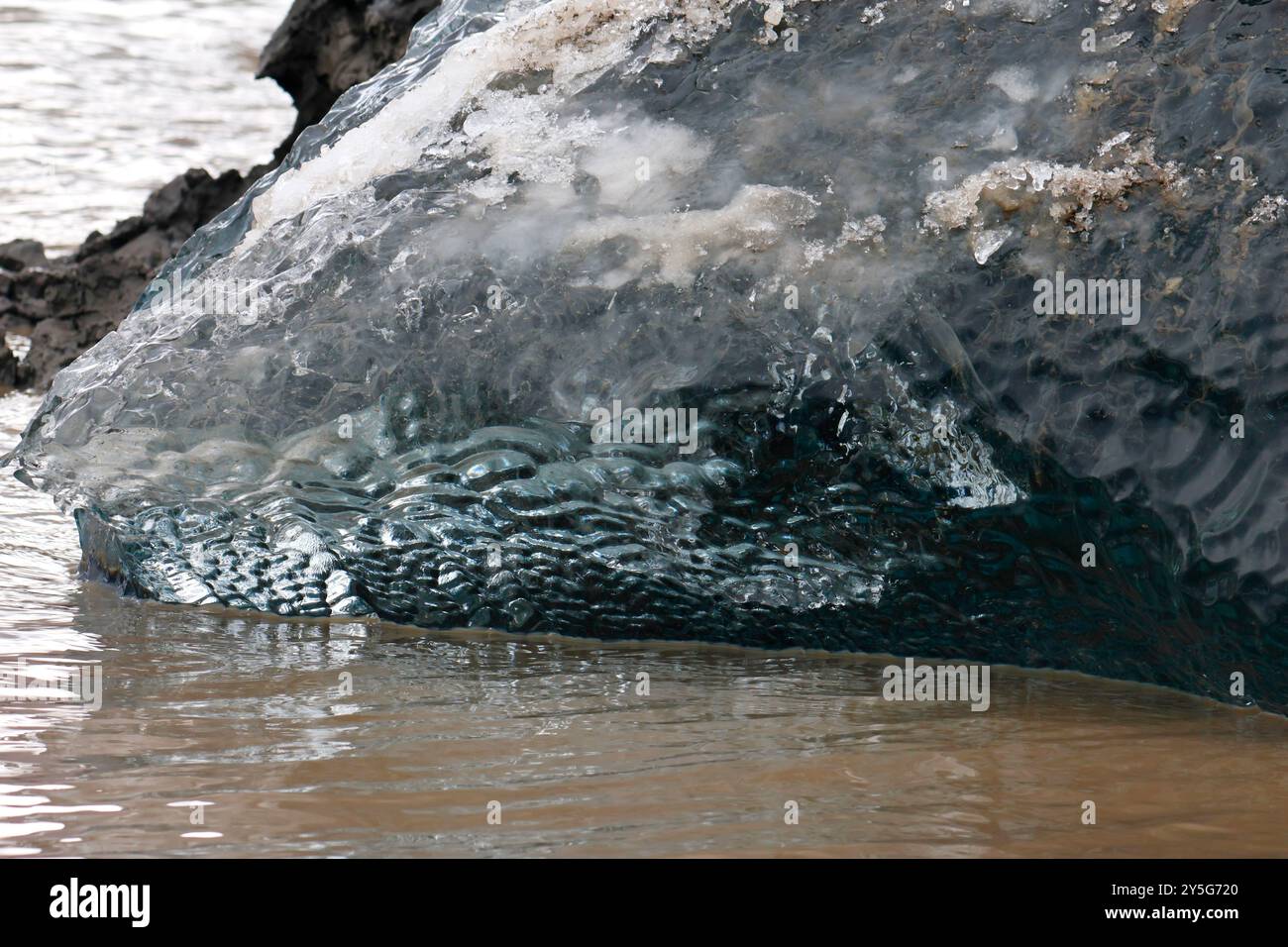The shapes and colors of ice Stock Photo - Alamy
