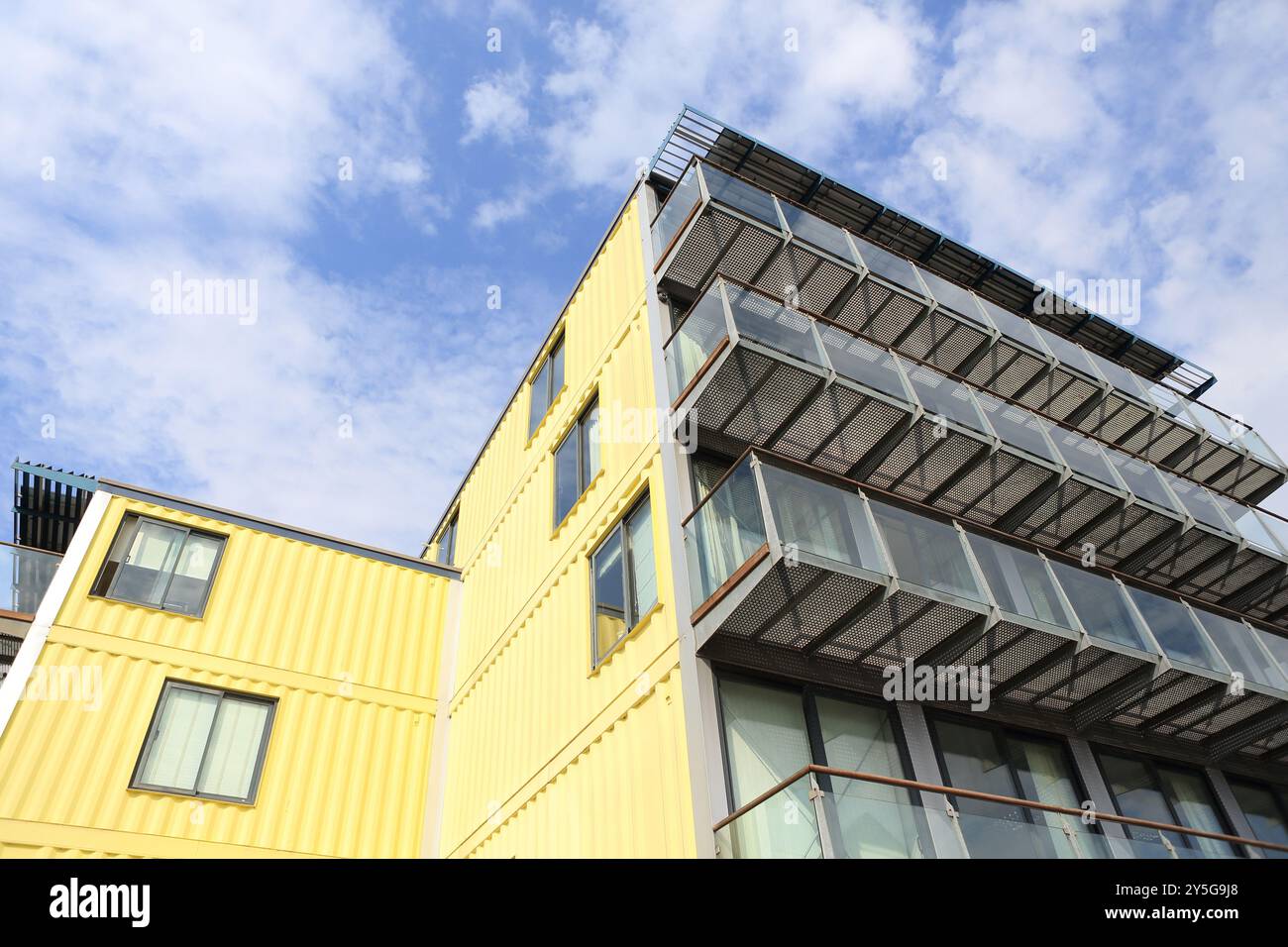 Riverside Building Trinity Buoy Wharf London UK Stock Photo - Alamy