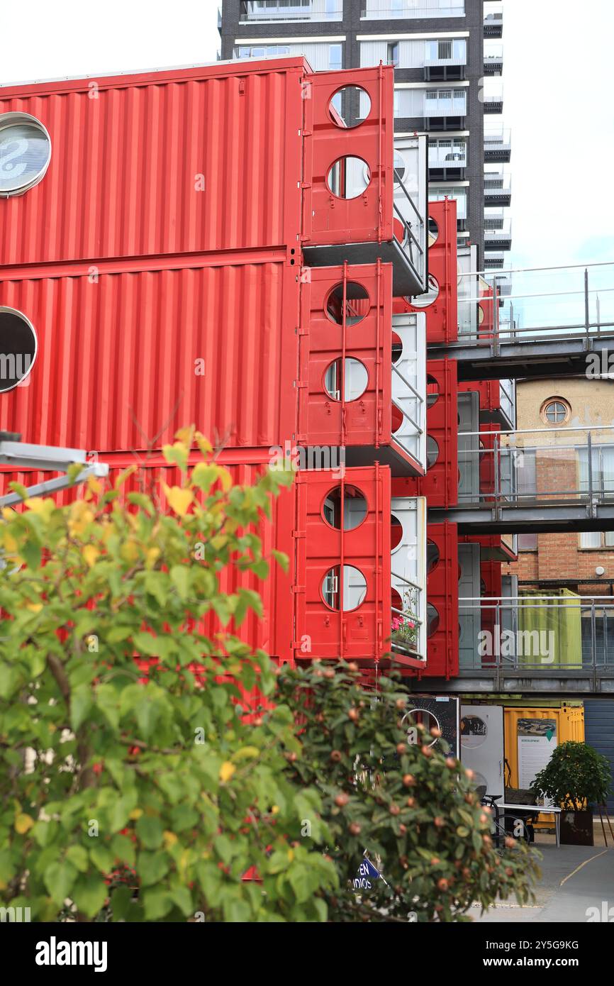 Container city 1 hi-res stock photography and images - Alamy