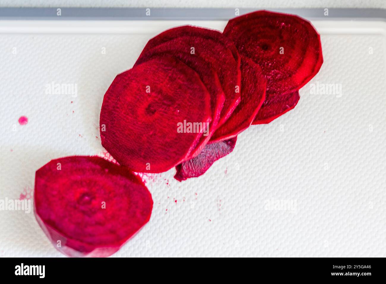 Shot of a freshly peeled and cut beetroot Stock Photo - Alamy