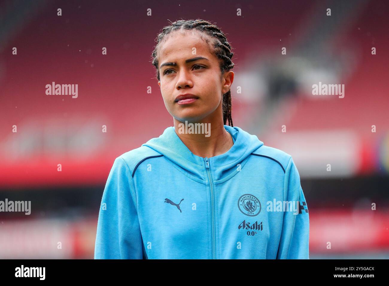 Mary Fowler of Manchester City arrive at Emirates Stadium the The FA ...