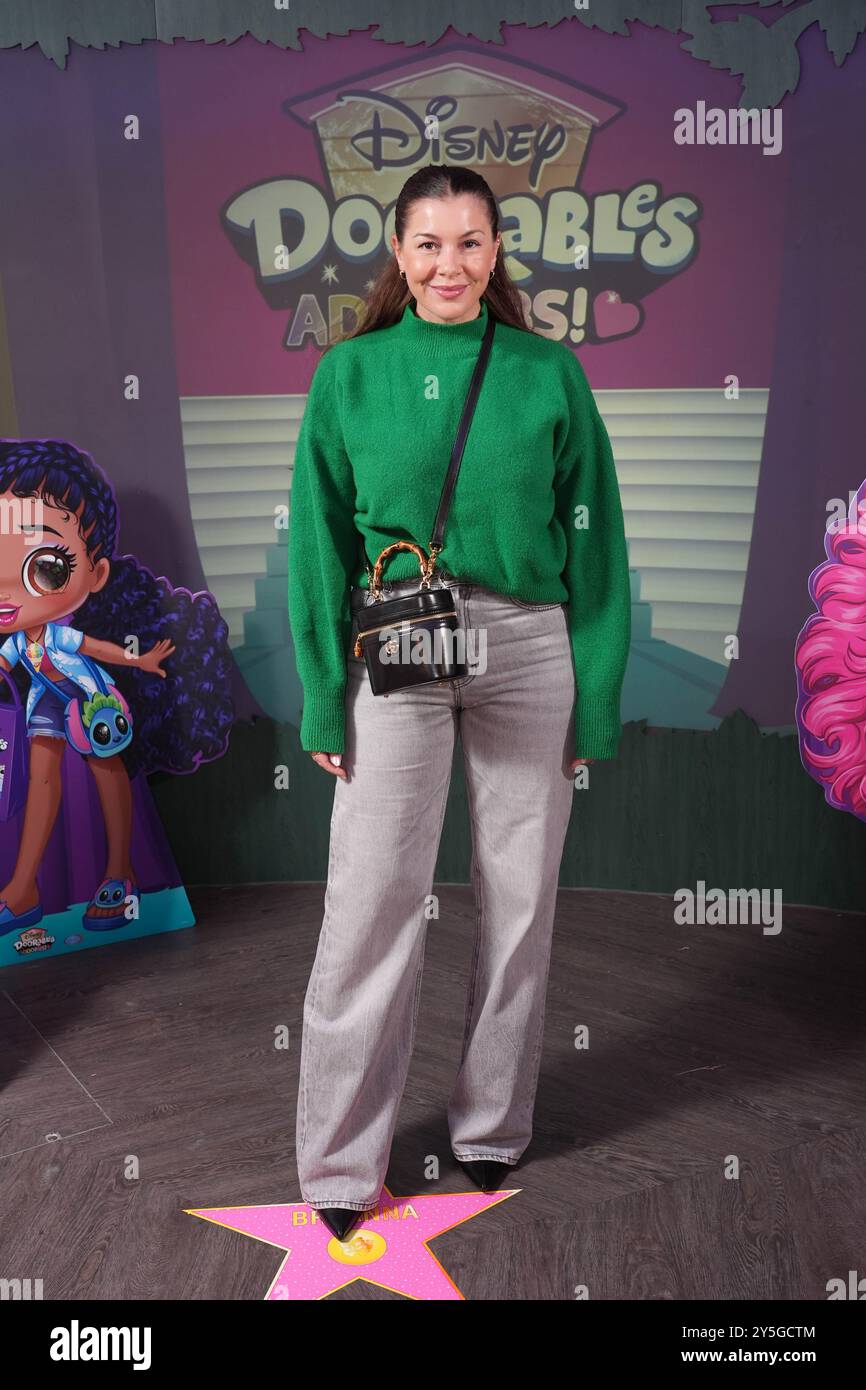 EDITORIAL USE ONLY Imogen Thomas attends a launch event for the Disney ...