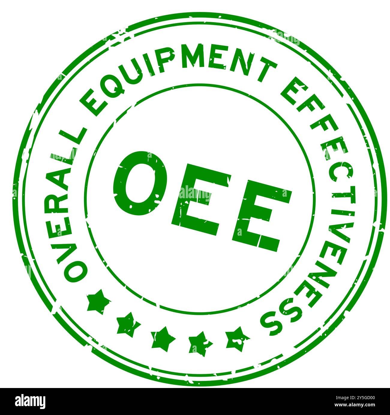 Oee overall equipment effectiveness vector vectors hi-res stock ...