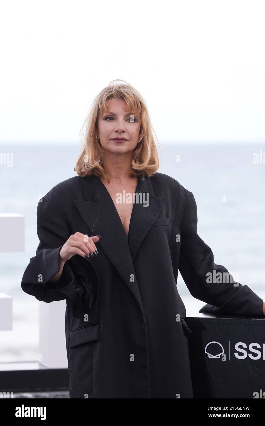 Actress Najwa Nimri poses during the photocall for the film 'The Red ...