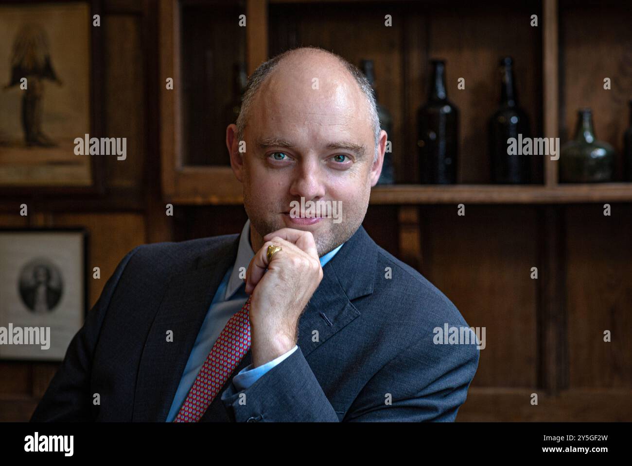 Berry Bros. & Rudd's Creative Director Geordie Willis Stock Photo - Alamy
