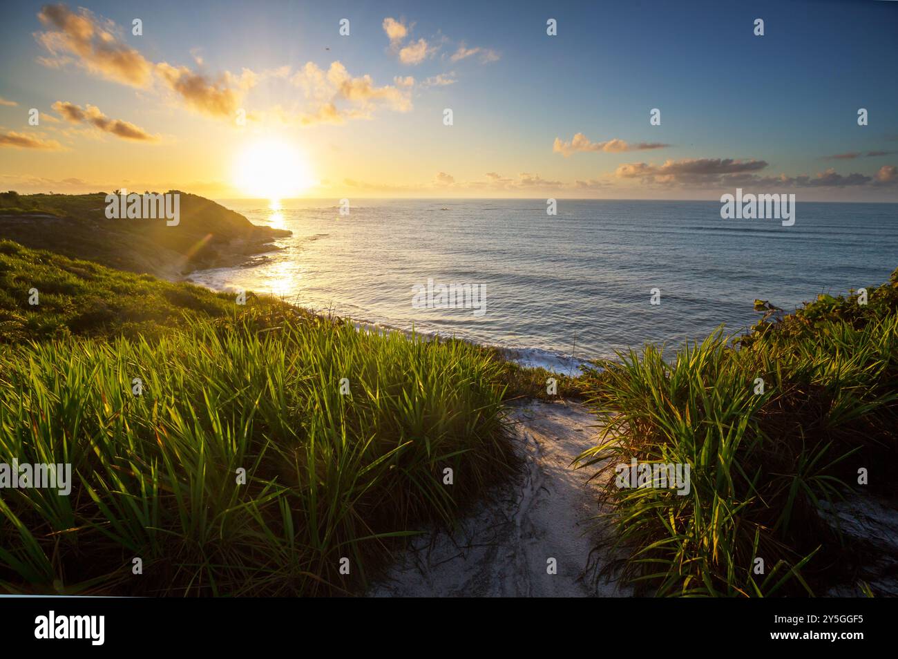 Atlantic ocean coast in Brazil Stock Photo - Alamy